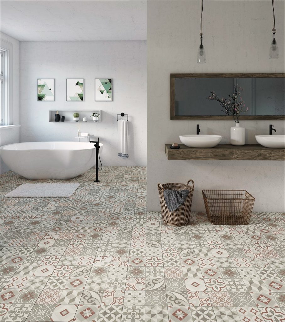 51015 - Ceramin Tiles - Volterra Grey Earth - Classen