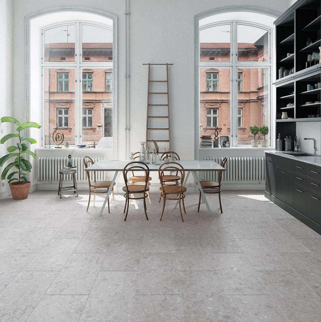 51019 - Ceramin Tiles - Volvera Roman Grey - Classen